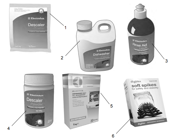 Dishlex Dishwashers DSF6206X/91151624100 Dishwasher Accessory ...